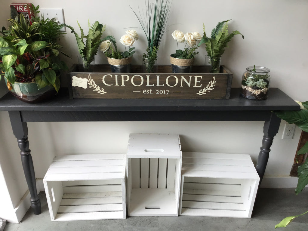 Centerpiece Box – hammer and stain at the jersey shore gretchen's studio